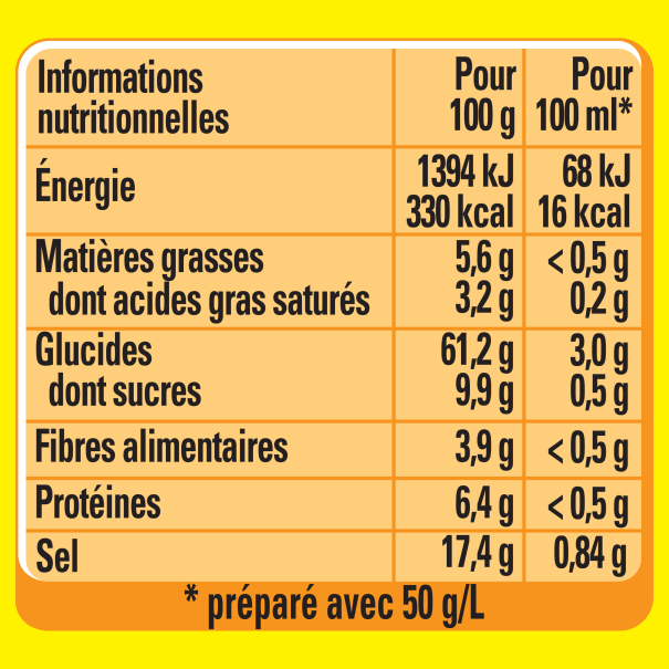 MAGGI® Fonds Brun Lié - Boîte de 750 g pour 15 L à 30 L