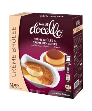 Nestlé Docello | Crème brûlée vanille bourbon | Nestlé Professional
